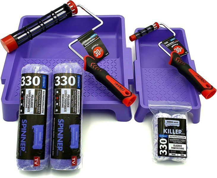 ZESTAW BLUE DOLPHIN WAŁEK SPINNER 25cm 13mm 2szt + WAŁEK KILLER 10cm ...