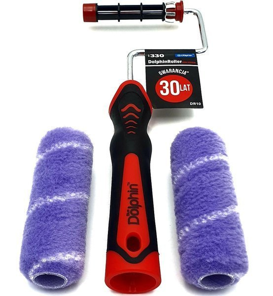 ZESTAW BLUE DOLPHIN WAŁEK SERIA 330 SPINNER 10cm 9mm 2szt + UCHWYT ...