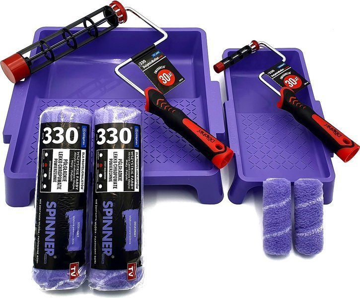 ZESTAW BLUE DOLPHIN WAŁEK SPINNER 25cm 13mm 2szt + WAŁEK SPINNER 10cm ...